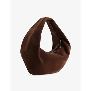 Khaite Olivia Medium Suede Hobo Bag