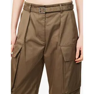 Acne Studios Cargo Barrel-leg Cotton Trousers