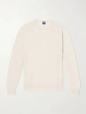 Fedeli Argentina Persia Cashmere Sweater - Neutrals