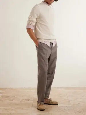 Fedeli Argentina Persia Cashmere Sweater - Neutrals