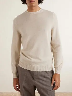 Fedeli Argentina Persia Cashmere Sweater - Neutrals