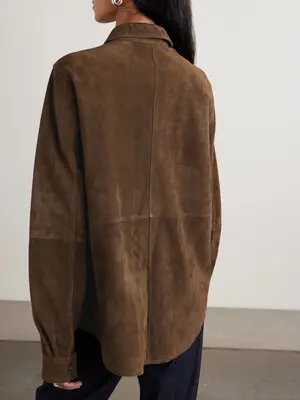 TOTEME Suede Shirt Jacket