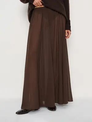 REFORMATION Gemma Sheer Maxi Skirt