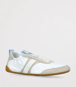 Chloé Leather Kick Sneakers