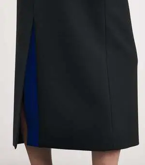 ROKSANDA Amel Crepe Pencil Midi Skirt