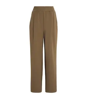 Varley Extra Wide Leg Trousers - Green