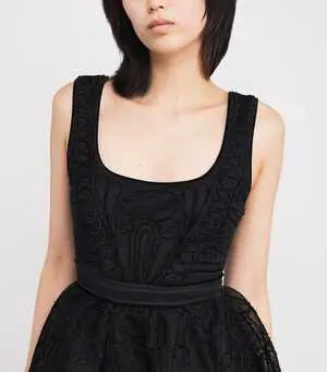 Maje Knitted Mini Skater Dress