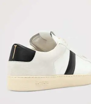 TOM FORD Leather T Sneakers - White