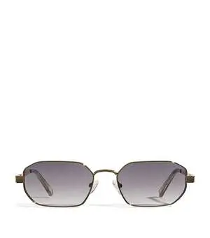 Le Specs Metal Mythic Sunglasses - Gold
