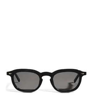 Le Specs Round Sunglasses - Black