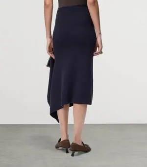 Loewe Knitted Asymmetric Skirt