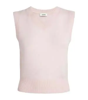 Women's Wool Cashmere V-Neck Sweaters