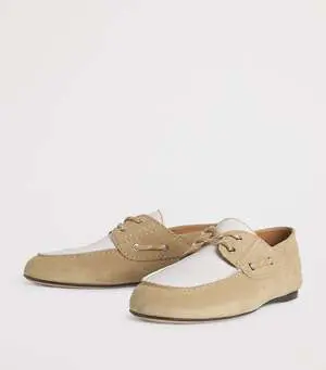 Sandro Suede Boat Shoes