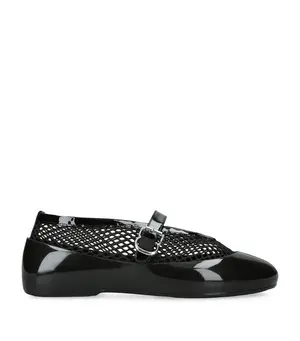 Alaïa Rubber Ballet Flats