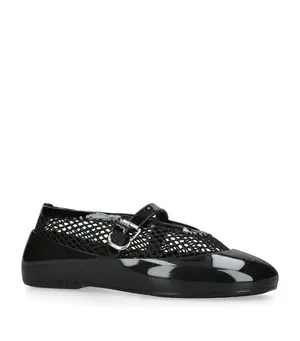 Alaïa Rubber Ballet Flats