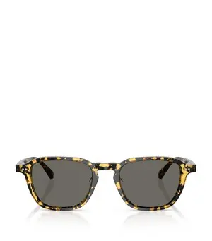 Oliver Spencer Oliver Peoples Acetate Emryn Sunglasses Brown
