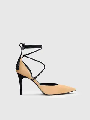 REFORMATION Julia Tassel Pump - Brown
