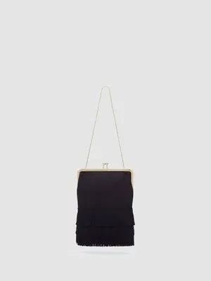 REFORMATION Skye Mini Bag - Black