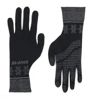 SKIMS First Layers Thermal Gloves - Black