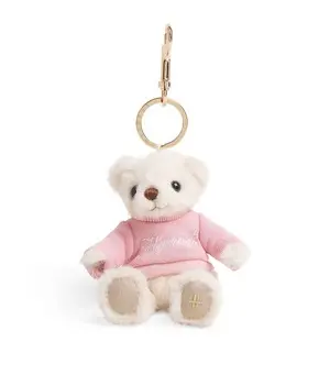 Harrods Bear Keyring - Beige