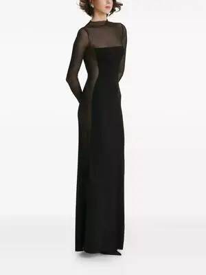 2310 STUDIO Mock-neck Maxi Dress
