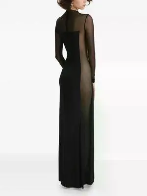 2310 STUDIO Mock-neck Maxi Dress