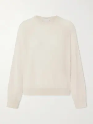 ALLUDE Wool And Cashmere-blend Sweater