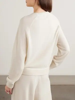 ALLUDE Wool And Cashmere-blend Sweater