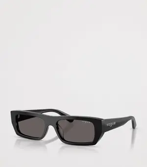 VOGUE Rectangle Full Rim Sunglasses
