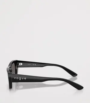 VOGUE Rectangle Full Rim Sunglasses