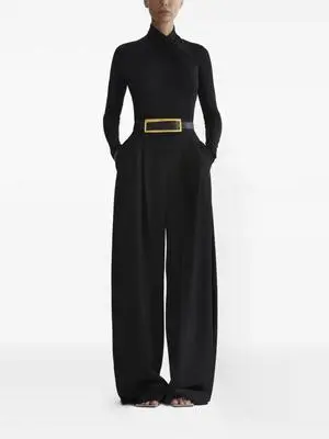 MUGLER High-waisted Wide-leg Trousers