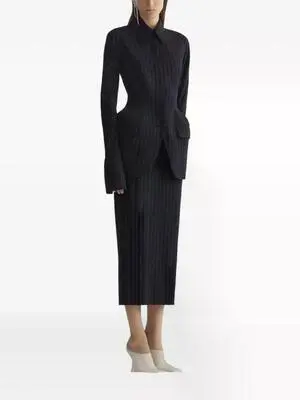 MUGLER Pinstripe Tailored Jacket