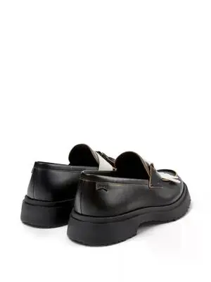 Camper Twins Fringed Walden Loafers - Black