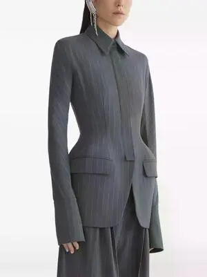 MUGLER Pinstripe Jacket