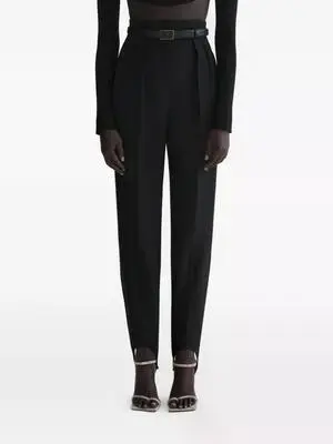 MUGLER Stirrup Pleated Trousers