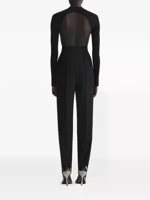 MUGLER Stirrup Pleated Trousers