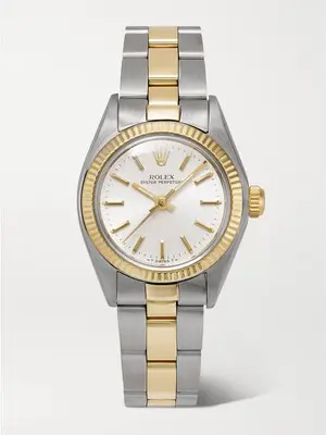 STEPHANIE WINDSOR Rolex Vintage 1978 Oyster Perpetual 26mm Watch - Gold