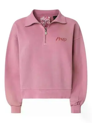 Pinko Collared Half-zip Sweatshirt