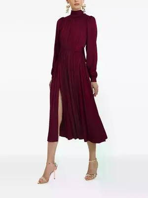 FRAMBOISE Otello Mock-neck Midi Dress