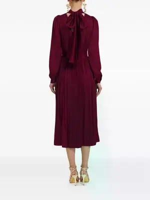 FRAMBOISE Otello Mock-neck Midi Dress