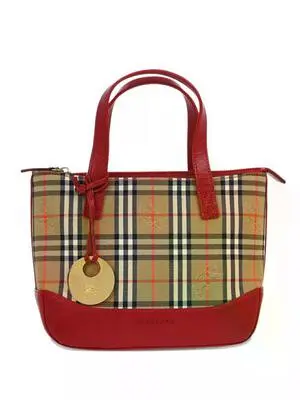 Burberry 1990-2000s House Check Tote Bag - Neutrals