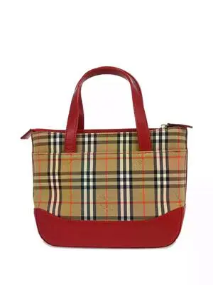 Burberry 1990-2000s House Check Tote Bag - Neutrals