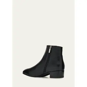 Aquatalia Icon Leather Ankle Boots