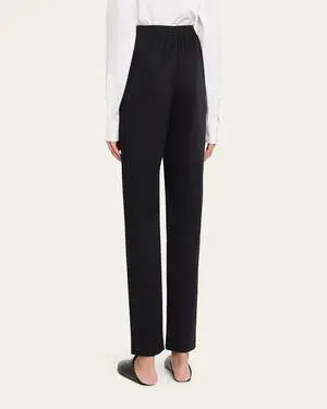 Eskandar Cotton Tapered Trousers