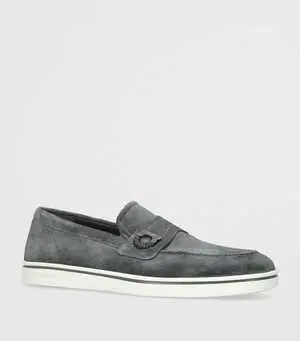 FERRAGAMO Tancredi Suede Loafers