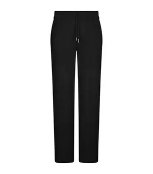 TOM FORD Cashmere Drawstring Trousers - Black