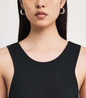 Claudie Pierlot Ribbed Cotton Tank Top