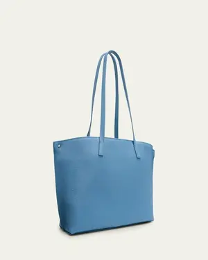 Akris Ai Horsehair & Leather Tote Bag