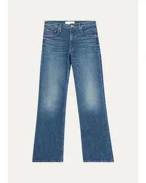 MOTHER The Bookie Sneak Bootcut Jeans - Buckaroo