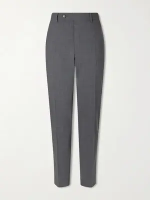 SLOWEAR Tapered Virgin Wool-blend Suit Trousers